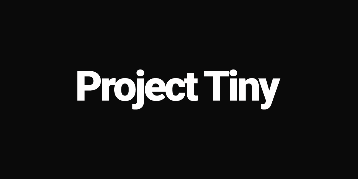 Get Started With Unity Project Tiny Subhashis Blog 6833